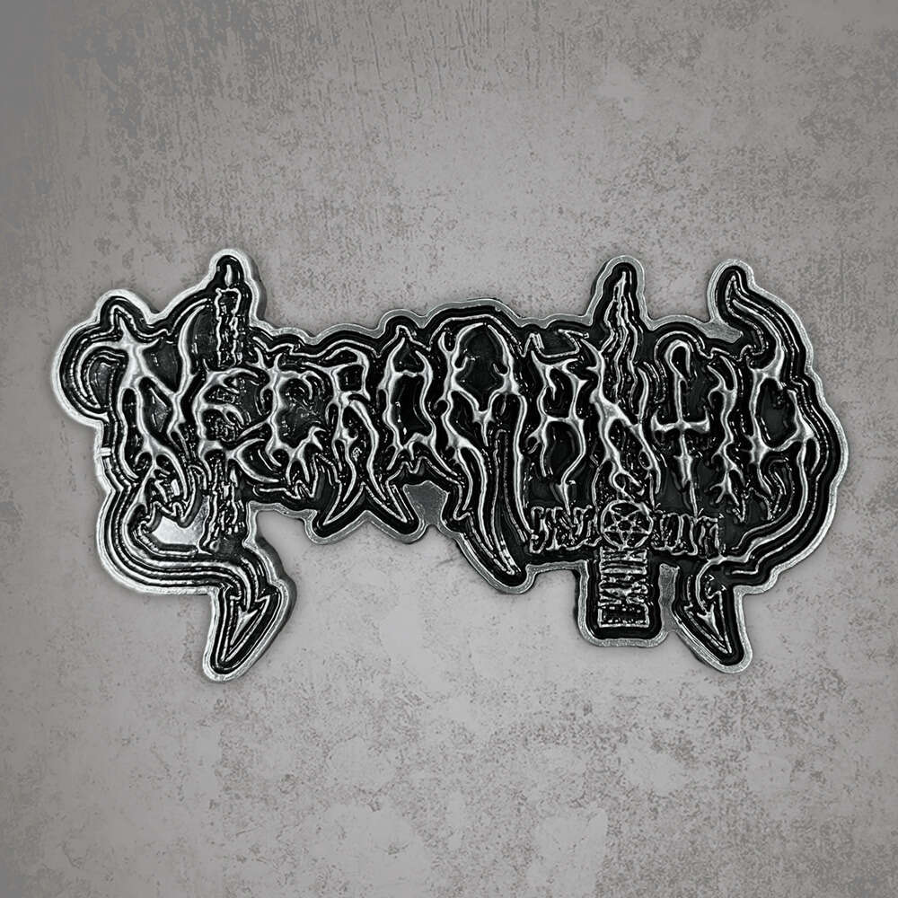 Necromantia - Logo - Metal Pin - Sentinel Records