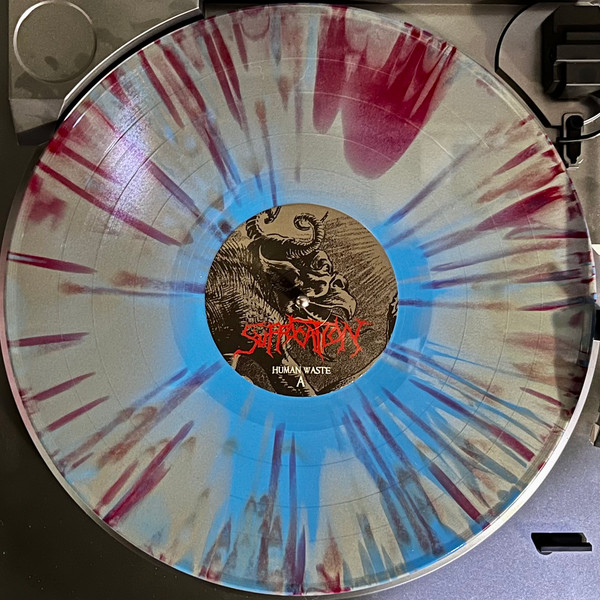 Suffocation – Human Waste - LP (TRI COLOUR MERGE) - Sentinel Records