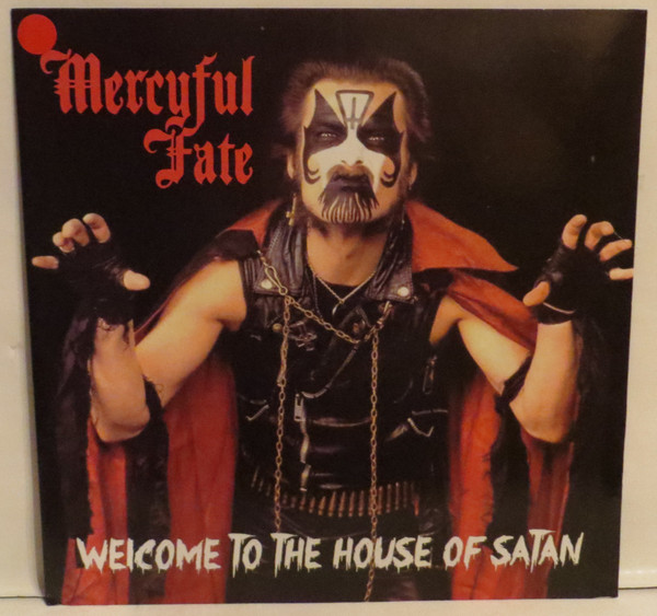 Mercyful Fate – Welcome To The House Of Satan - LP (RED) - Sentinel Records